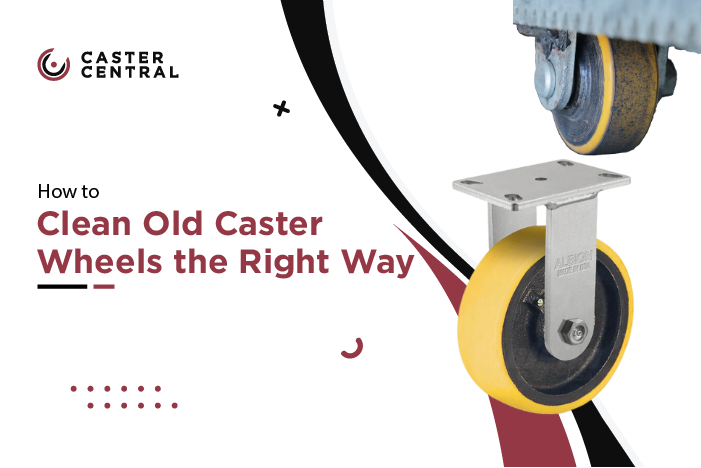 How to Clean Old Caster Wheels | Maintaining Old Casters - Caster Central