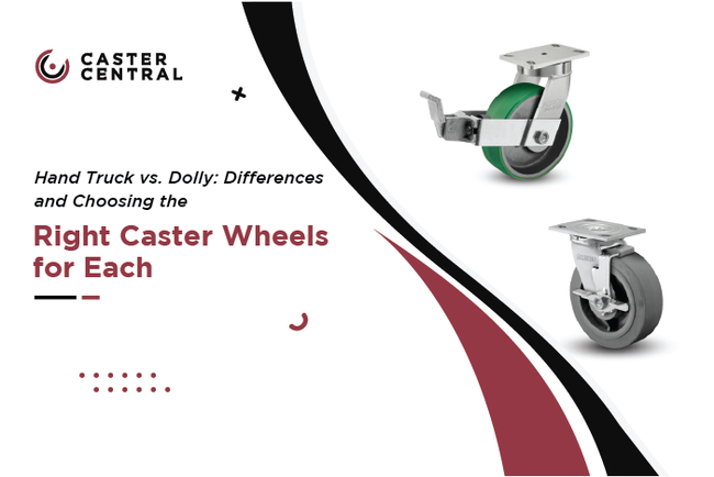 Hand Truck vs Dolly: What's the Difference? | Caster Central - Caster ...