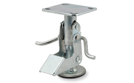 Single Pedal Floor Lock For Carts Using 6" Casters with 7-1/2" Height ...