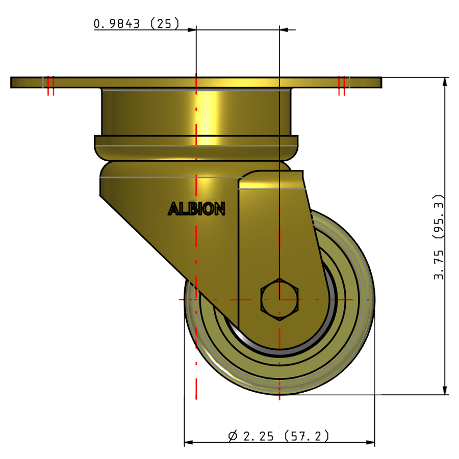 Air Cargo/Conveyor Casters - Caster Central
