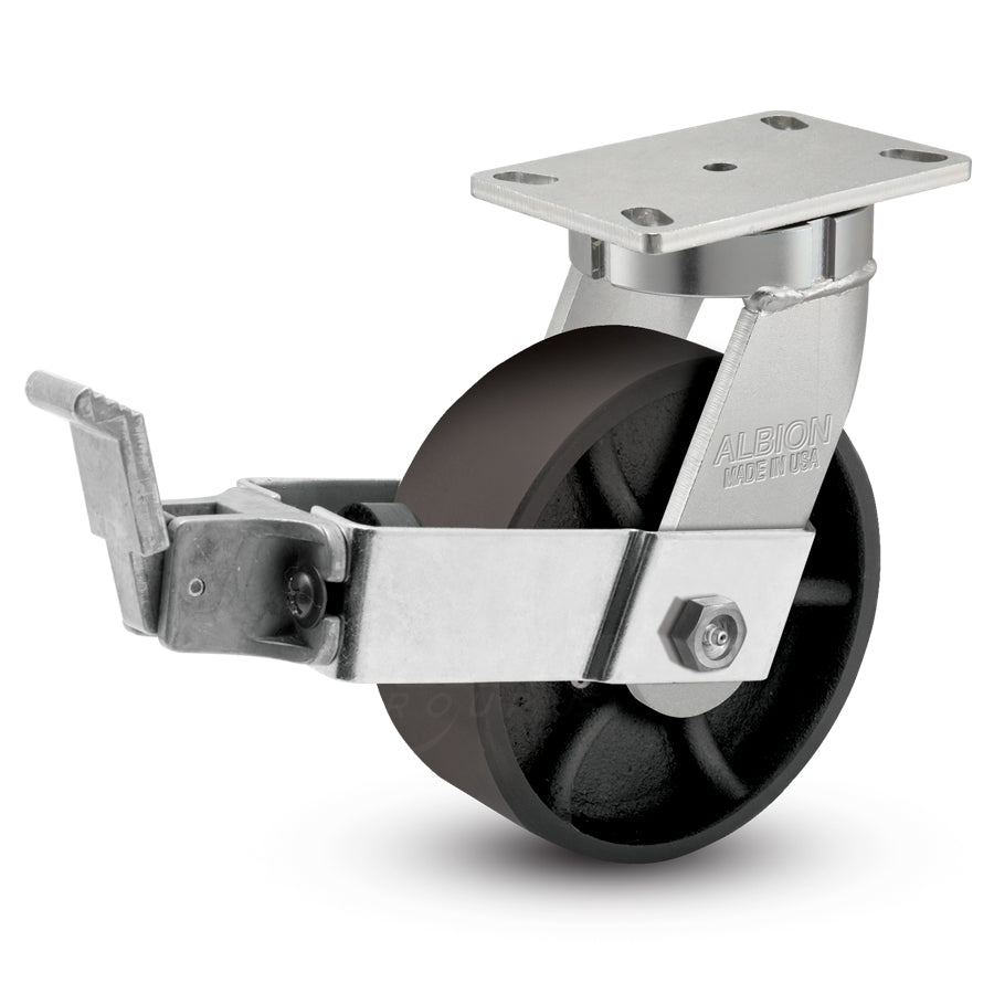 6" Metal Swivel Caster - 310FR06501SFBB... | Caster Central - Caster ...