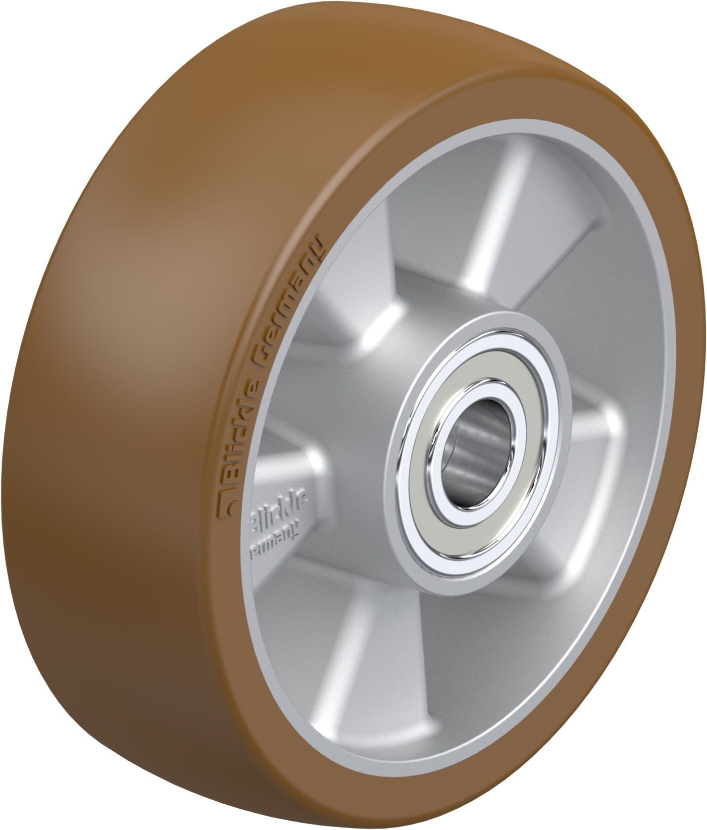 150mm x 50mm Blickle Polyurethane Caster Wheel - ALB 150/20K | 1625 lb ...