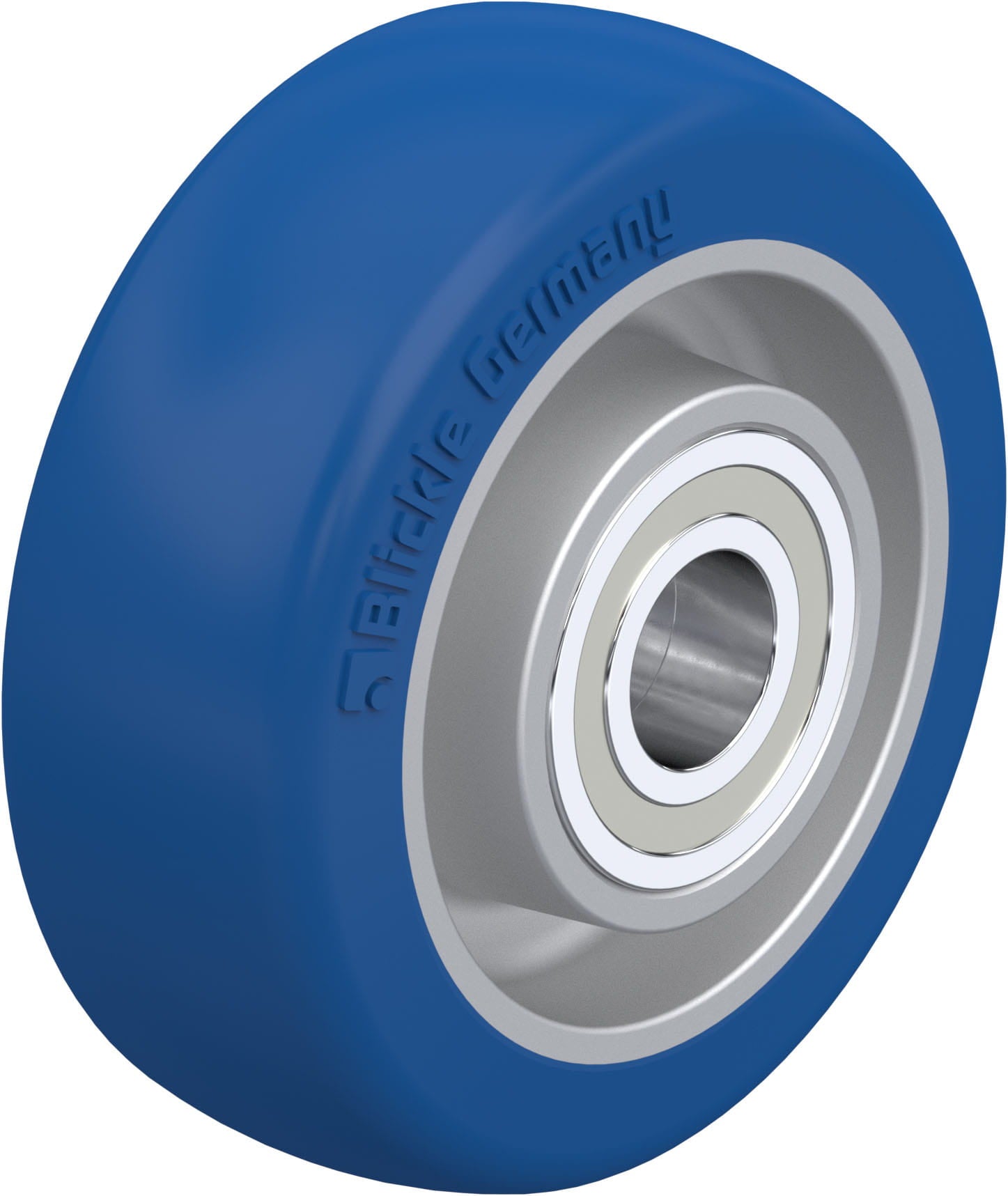 80mm x 30mm Blickle Polyurethane Caster Wheel - ALBS 80/15K - Caster ...