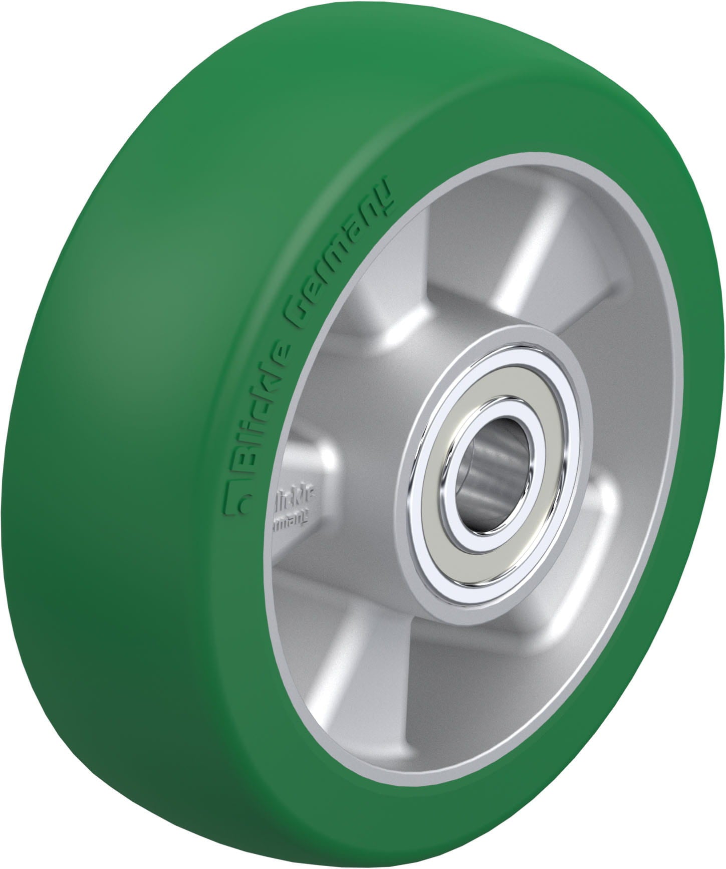 150mm x 50mm Blickle Polyurethane Caster Wheel - ALST 150/20K - Caster ...