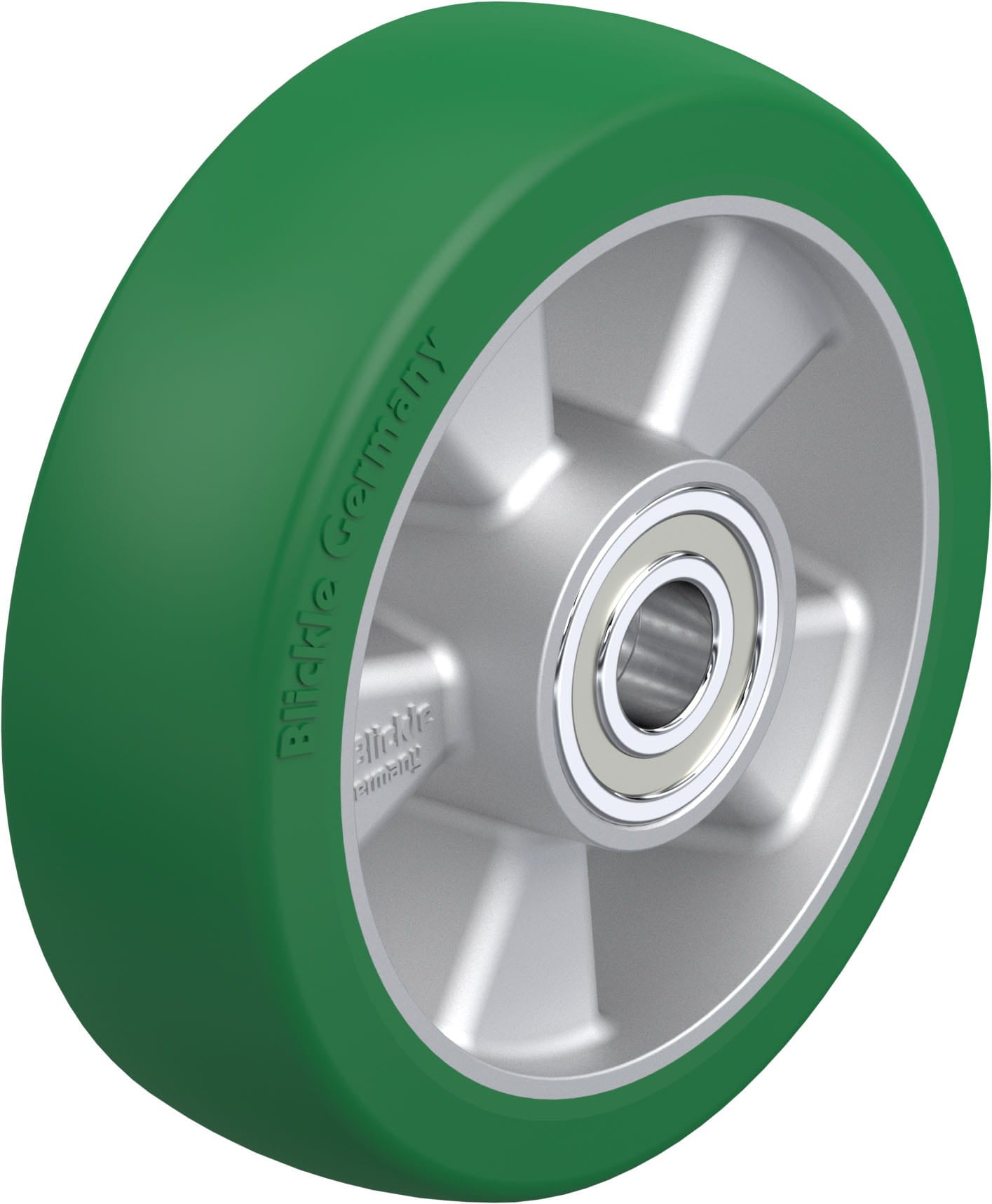 160mm x 50mm Blickle Polyurethane Caster Wheel - ALST 160/20K | 1450 lb ...