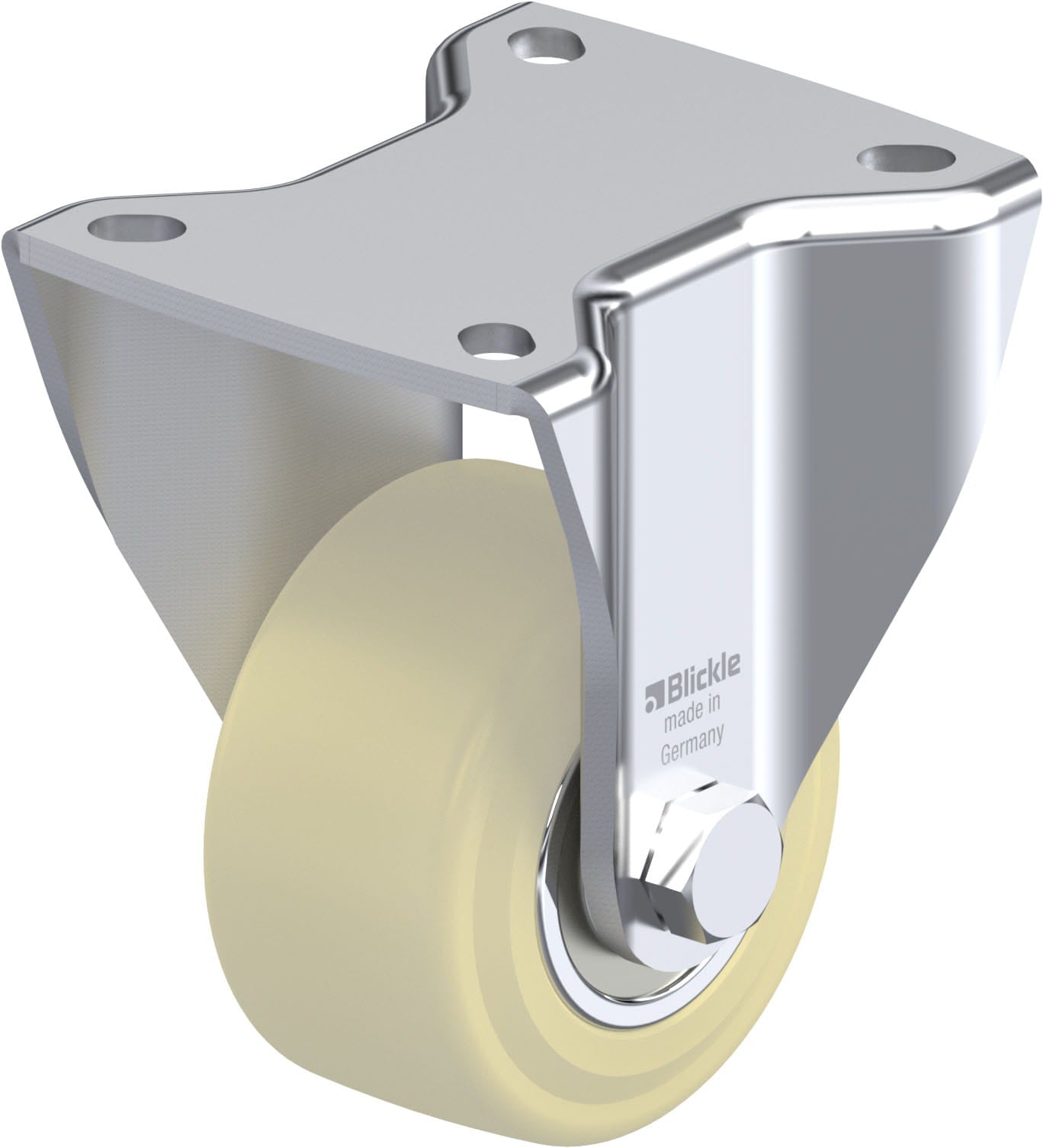 80mm x 40mm Blickle Synthetic Caster without lock - BH-... | Caster ...