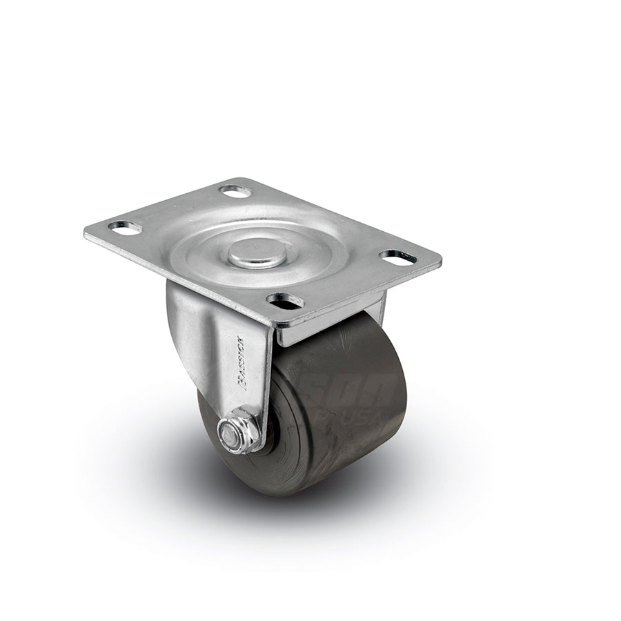 2" Polypropylene Swivel Caster - C0020120ZN- POL01(KK) - Caster Central