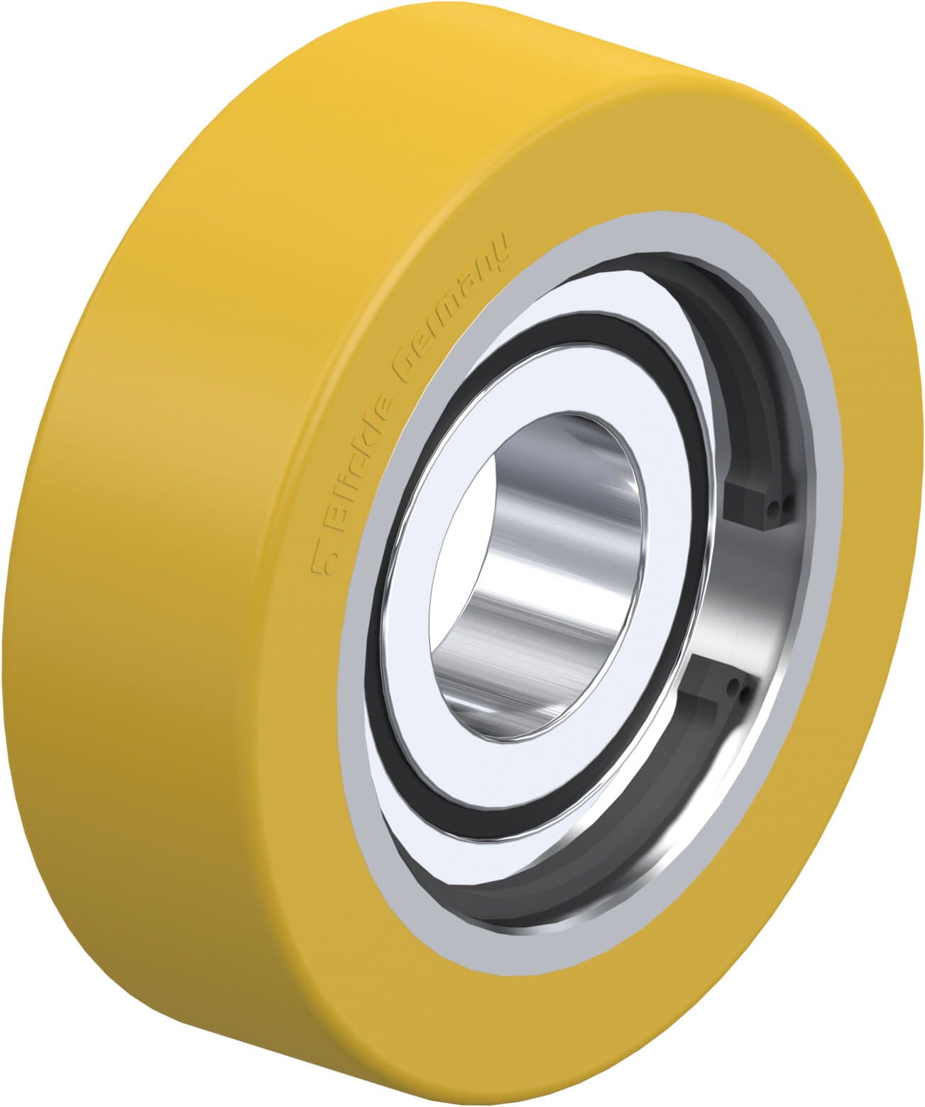 80mm x 25mm Blickle Polyurethane Caster - FSTH 80x25/25-15K | 575 lb ...