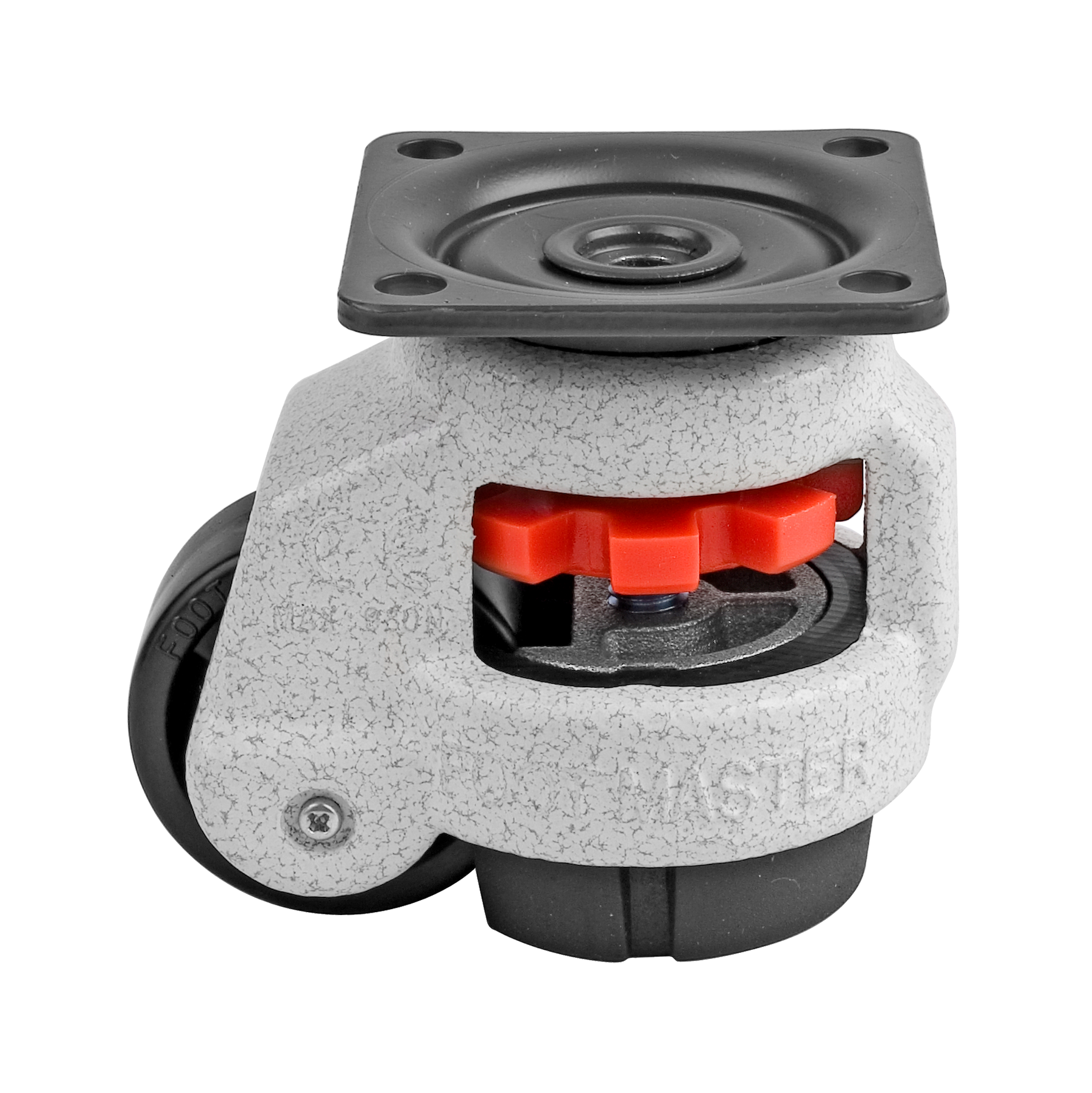 Footmaster GD Series Leveling Caster 42 x 20mm Wheel - GD-40F - Caster ...