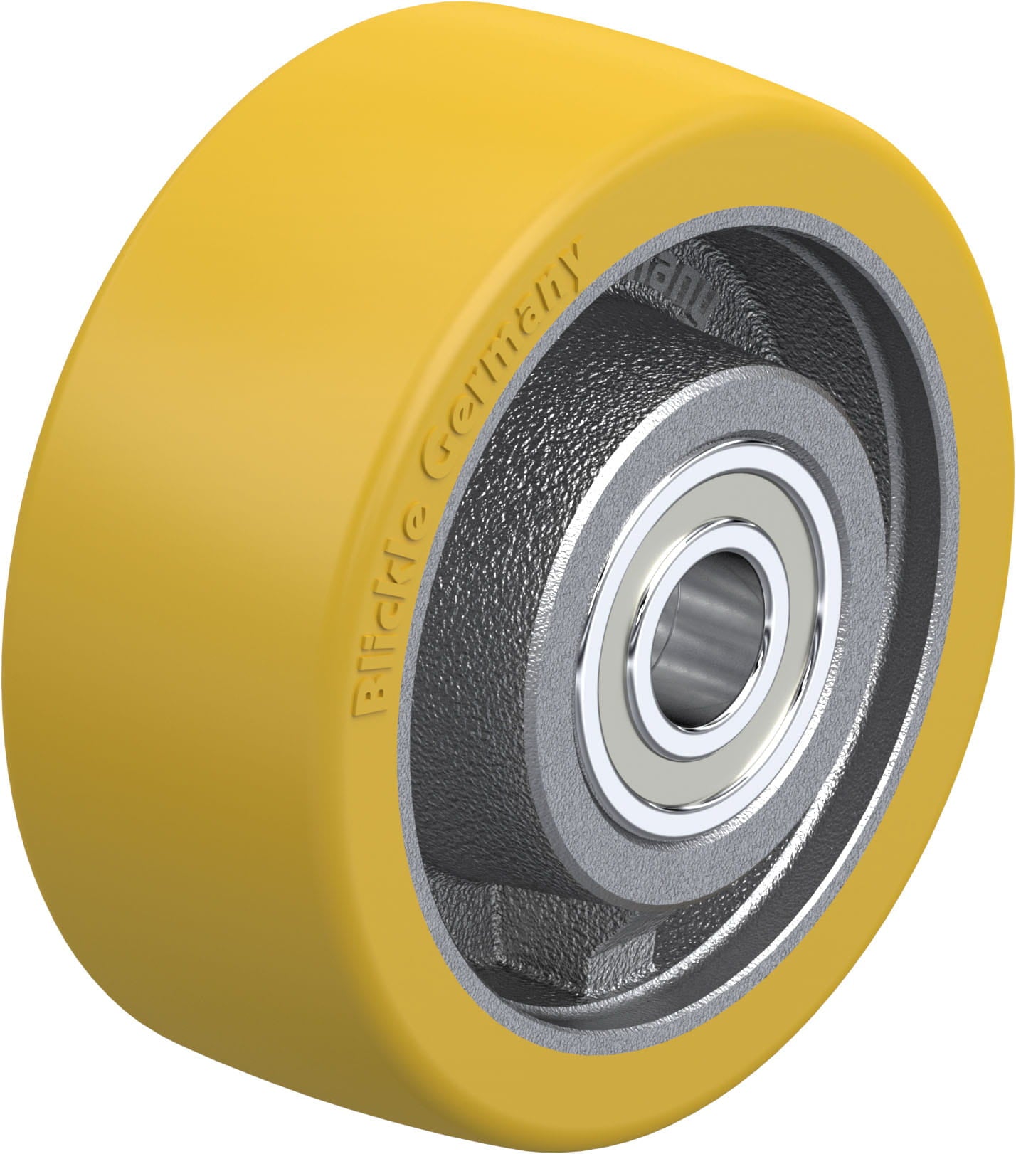 125mm x 50mm Blickle Polyurethane Caster - GTH 127/20K - Caster Central