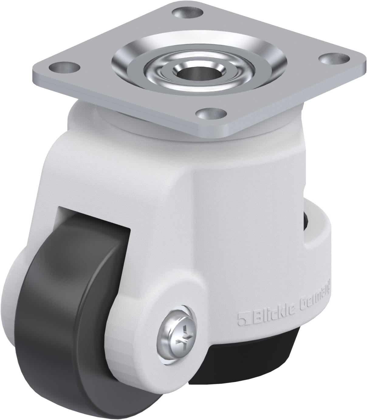 45mm x 18mm Blickle Synthetic Caster - HRP-POA 45G - Caster Central