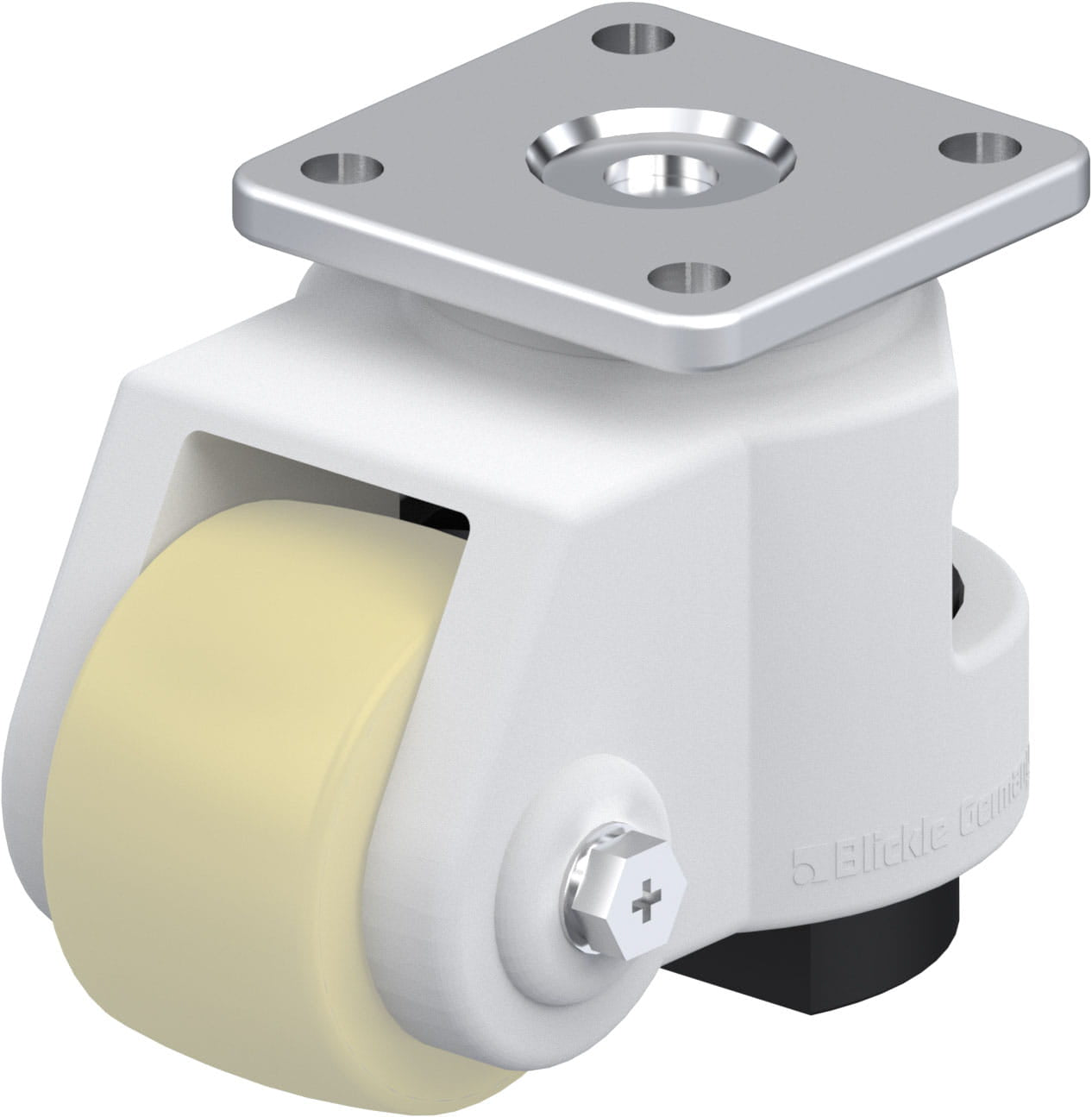 90mm x 55mm Blickle Synthetic Caster - HRSP-GSPO 90G... | Caster ...