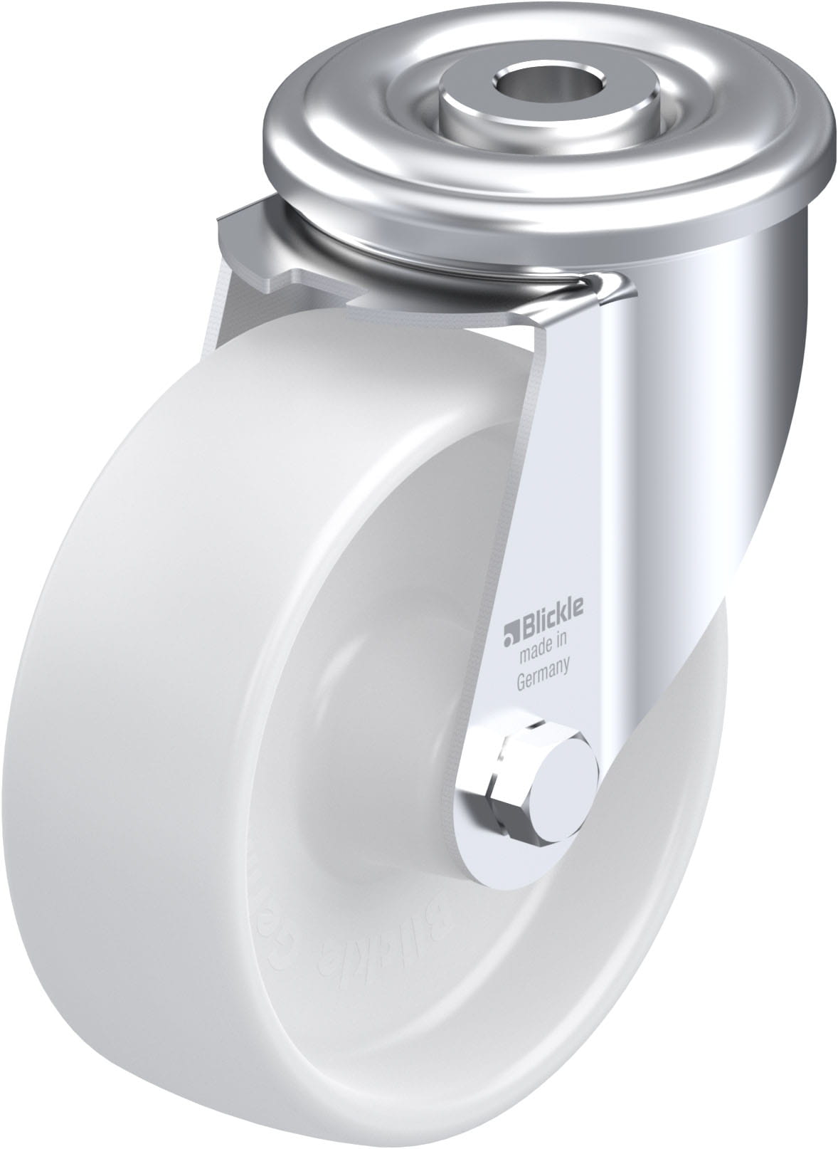 100mm x 37mm Blickle Synthetic Caster without lock - LER-PO 100G ...