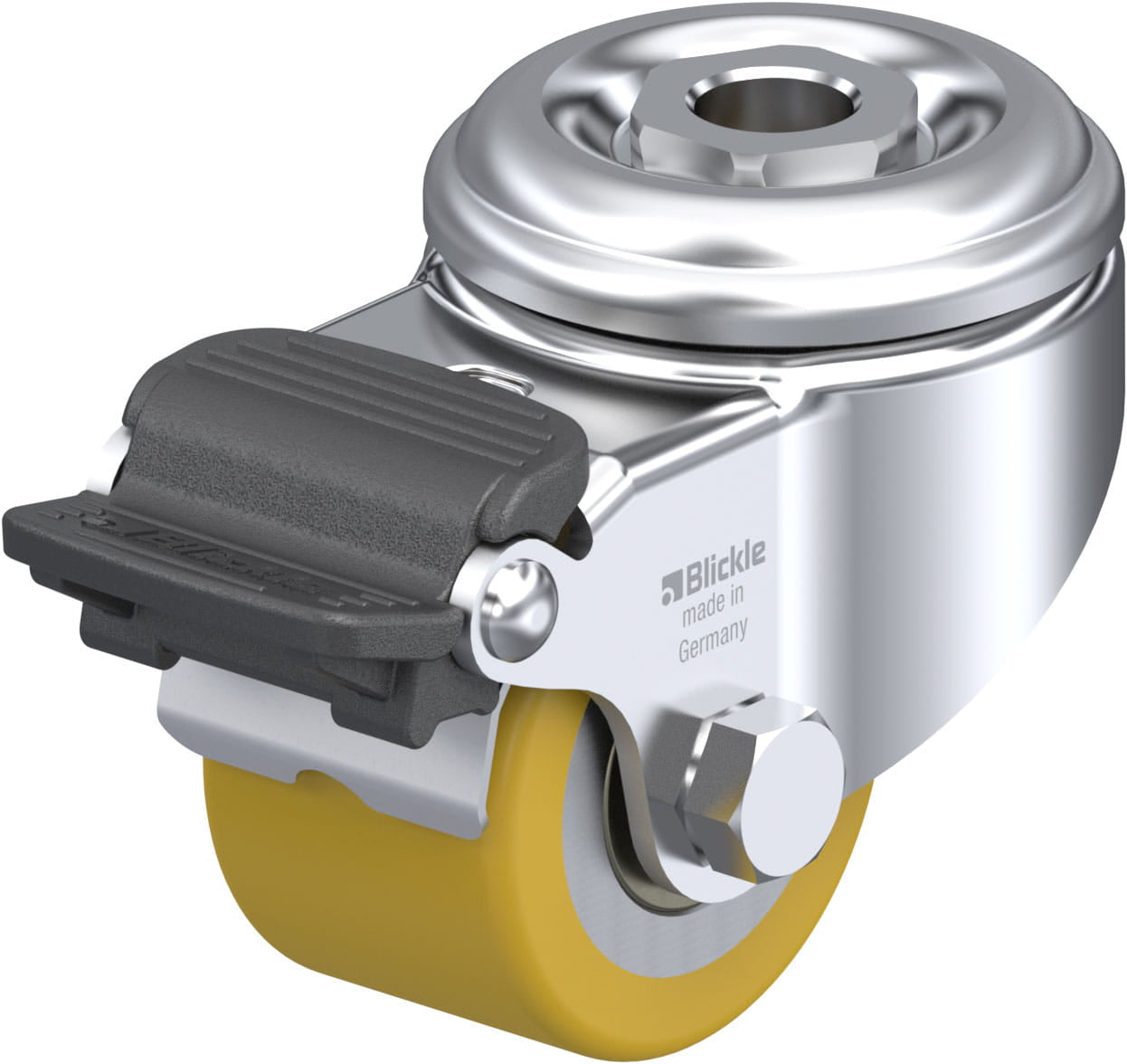 50mm x 33mm Blickle Polyurethane Caster Radstop - LKRA-... | Caster ...