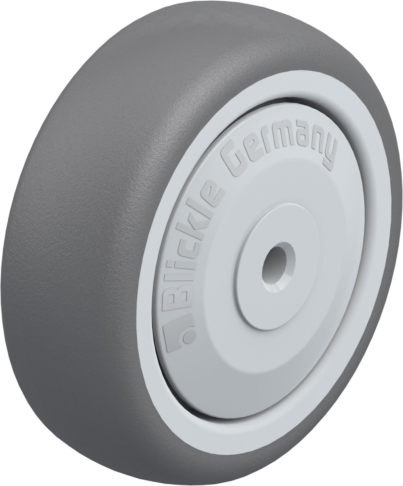 75mm x 25mm Blickle Polyurethane Caster - PATH 75/6KF - Caster Central