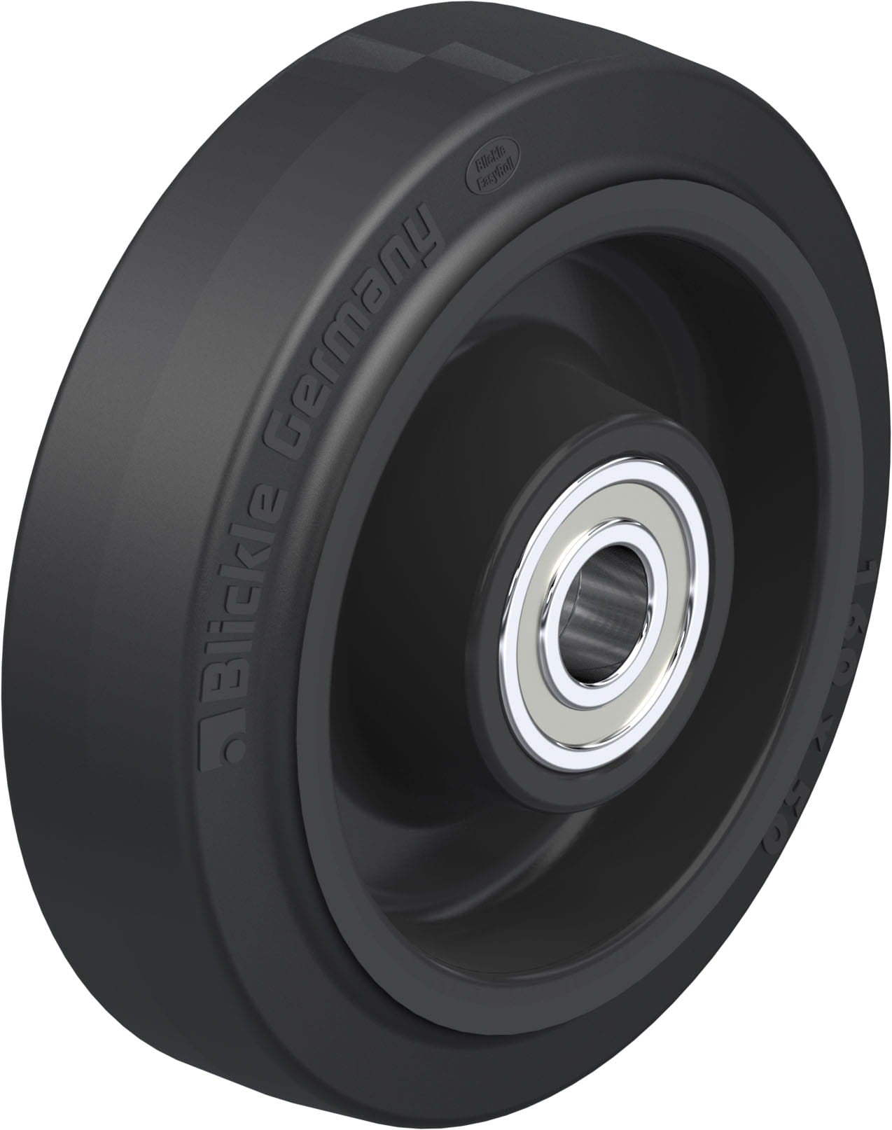 160mm x 50mm Blickle Rubber Caster - POEV 160/20K - Caster Central
