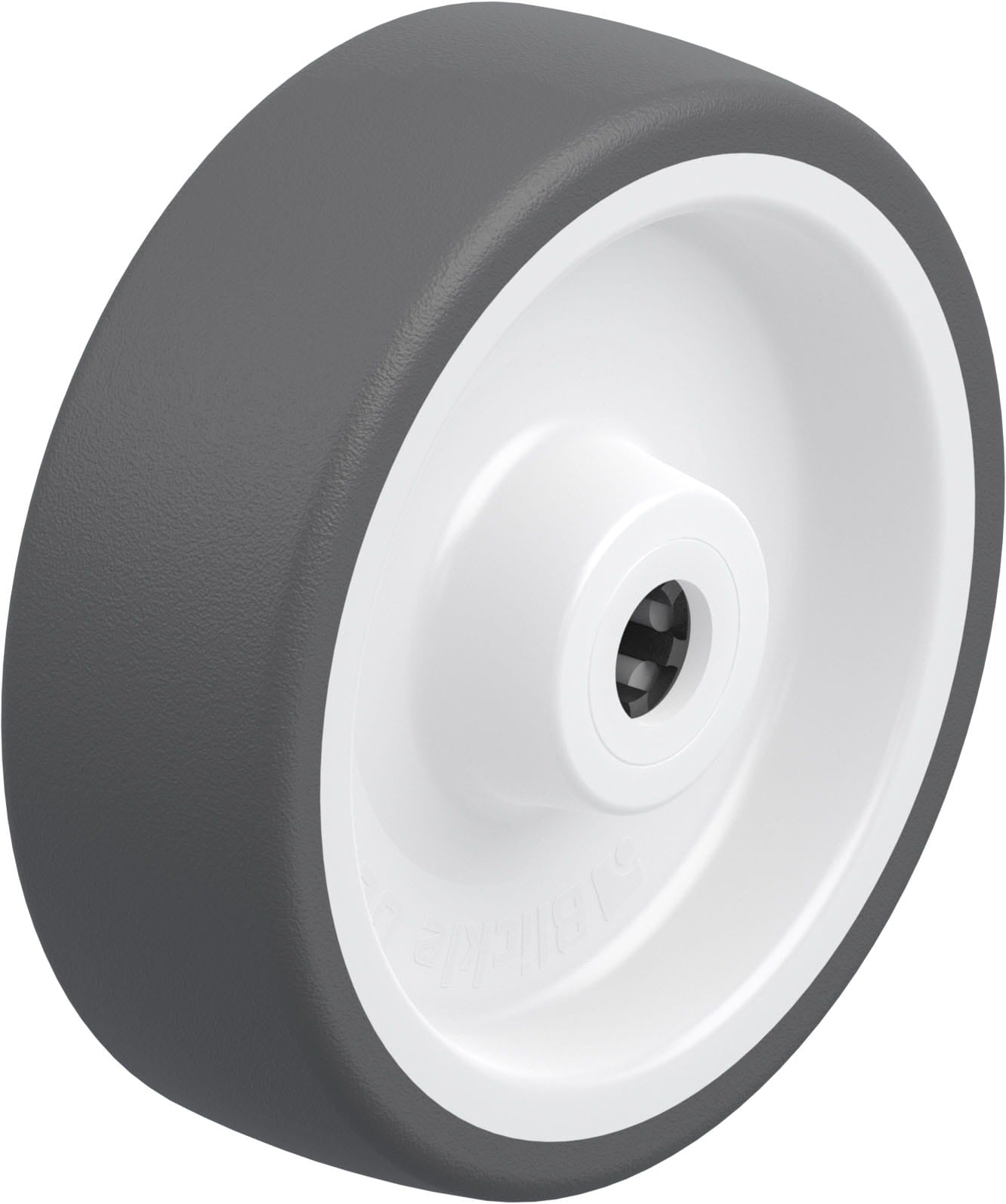 125mm x 40mm Blickle Polyurethane Caster - POTH 125/12R - Caster Central