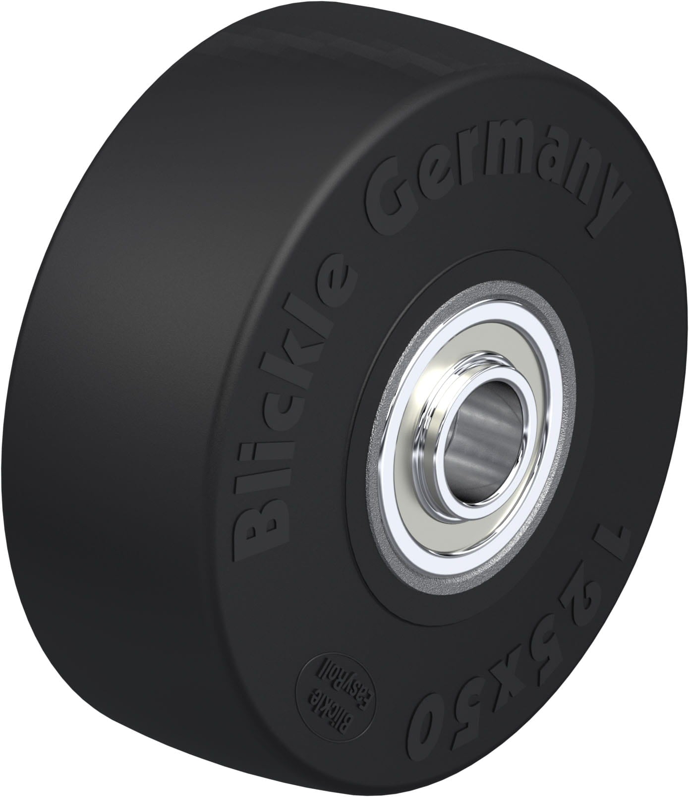 125mm x 53mm Blickle Rubber Caster - SE 125/20K - Caster Central
