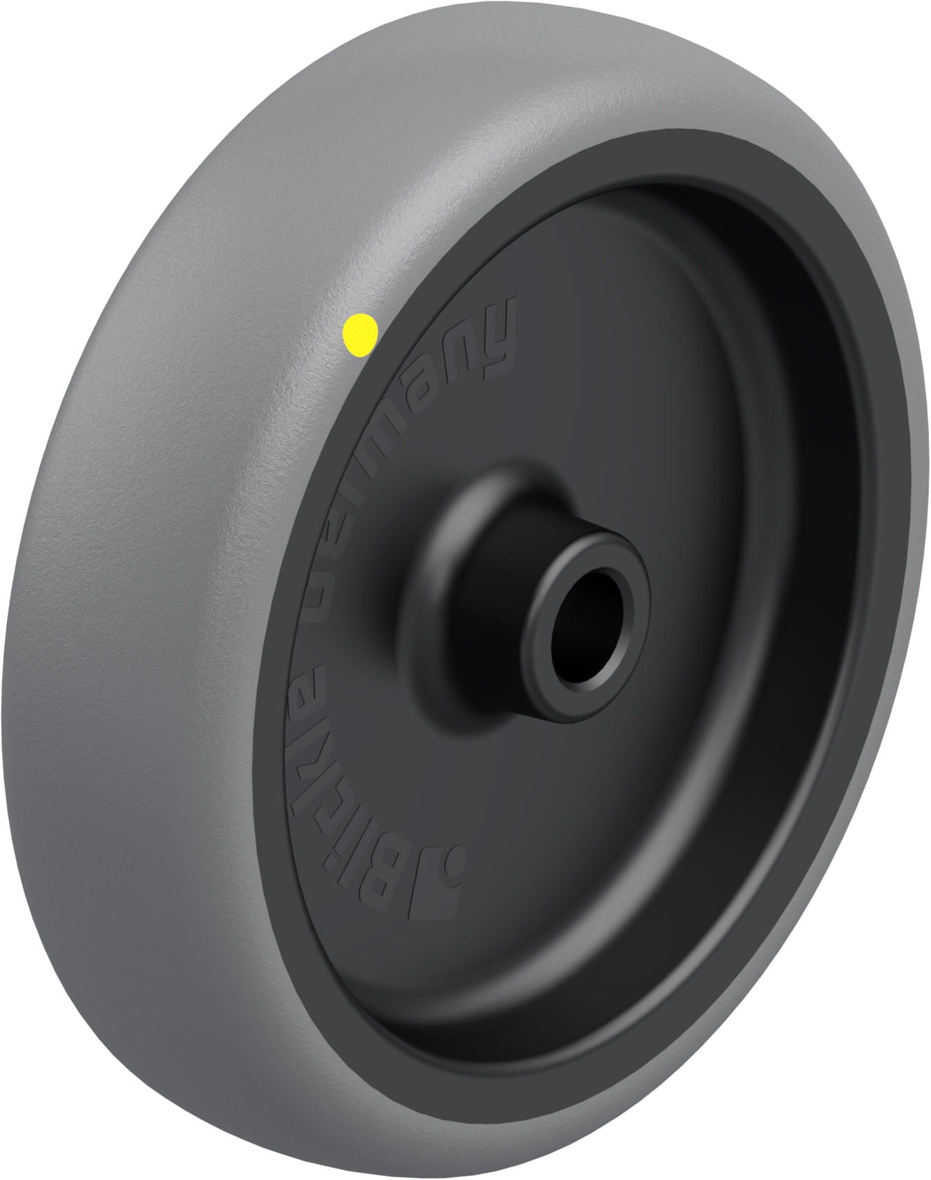 125mm x 32mm Blickle Rubber Caster - TPA 126/12G-ELS | 200 lb Capacity ...